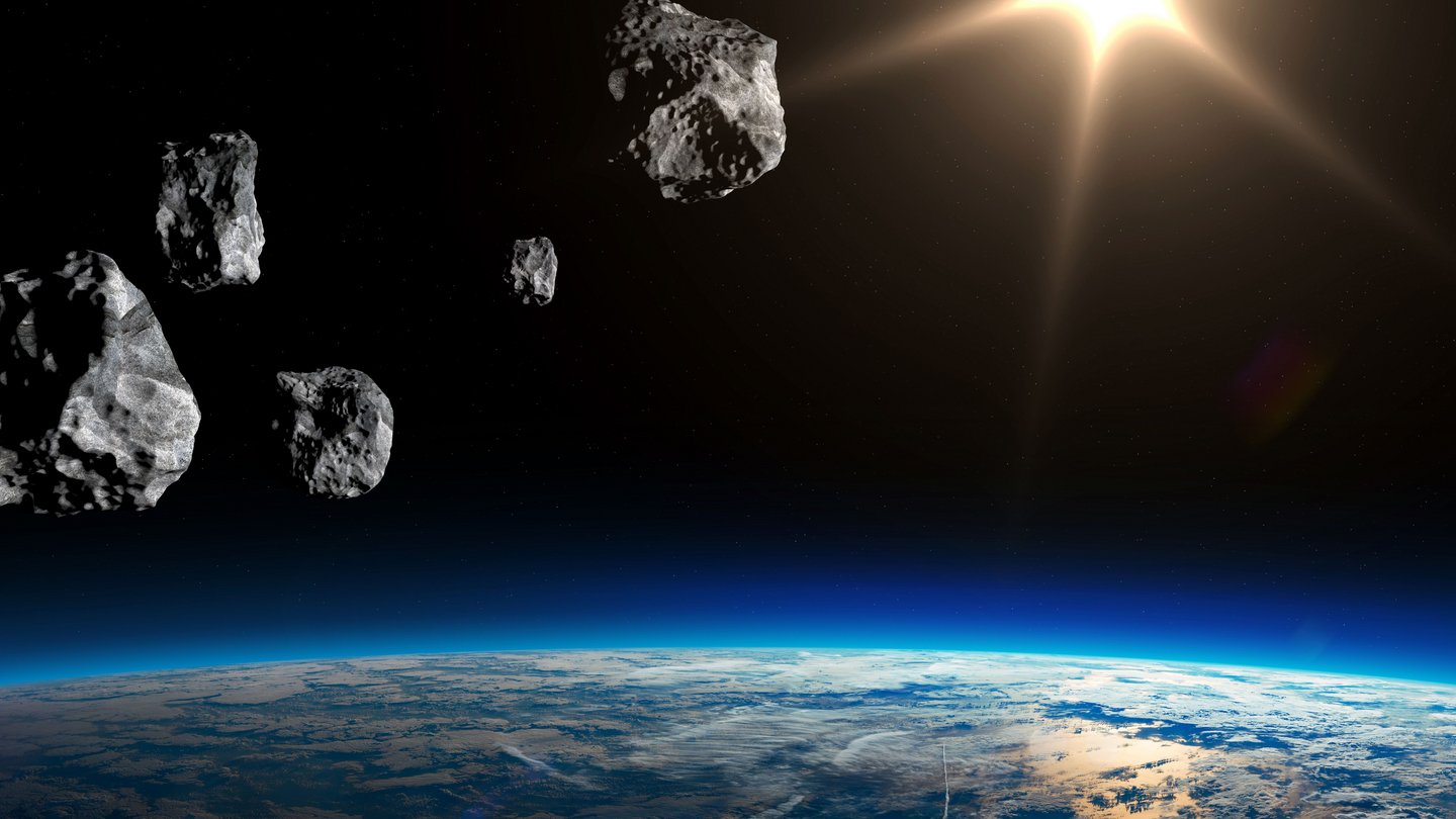 2023 Asteroid Passiert Nahe Der Erde