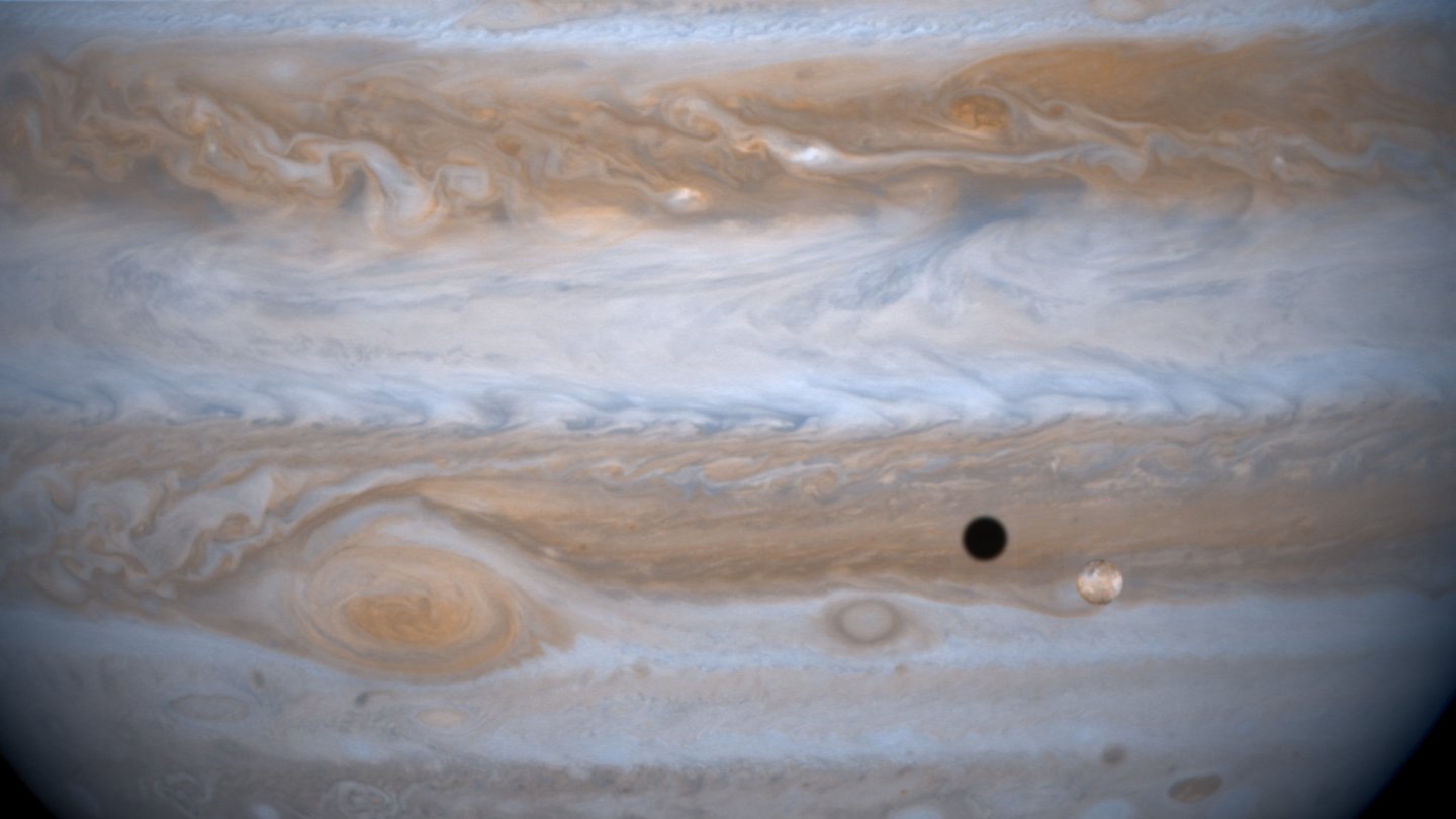 Welt der Physik: Kleiner roter Fleck: Supersturm auf Jupiter