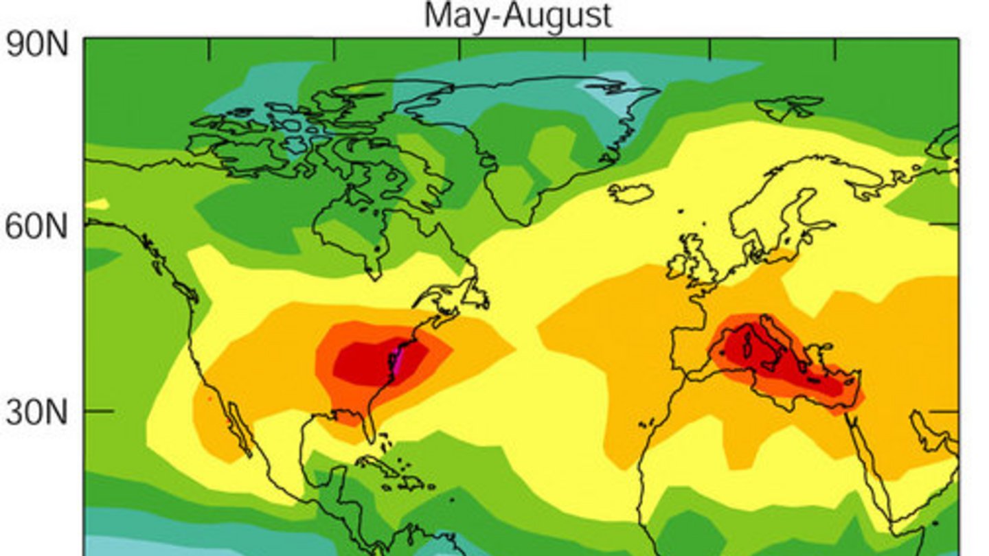 Welt der Physik: Smog über dem Mittelmeer